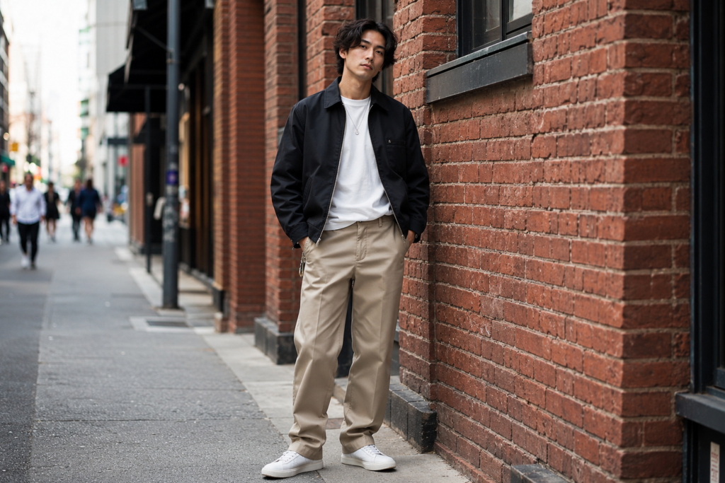 ディッキーズ コーデ 海外風の着こなし方｜874・ワークパンツをおしゃれに見せるコツ - HIP HOP BASE